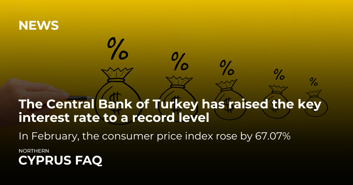 The Central Bank of Turkey has raised the key interest rate to a record ...